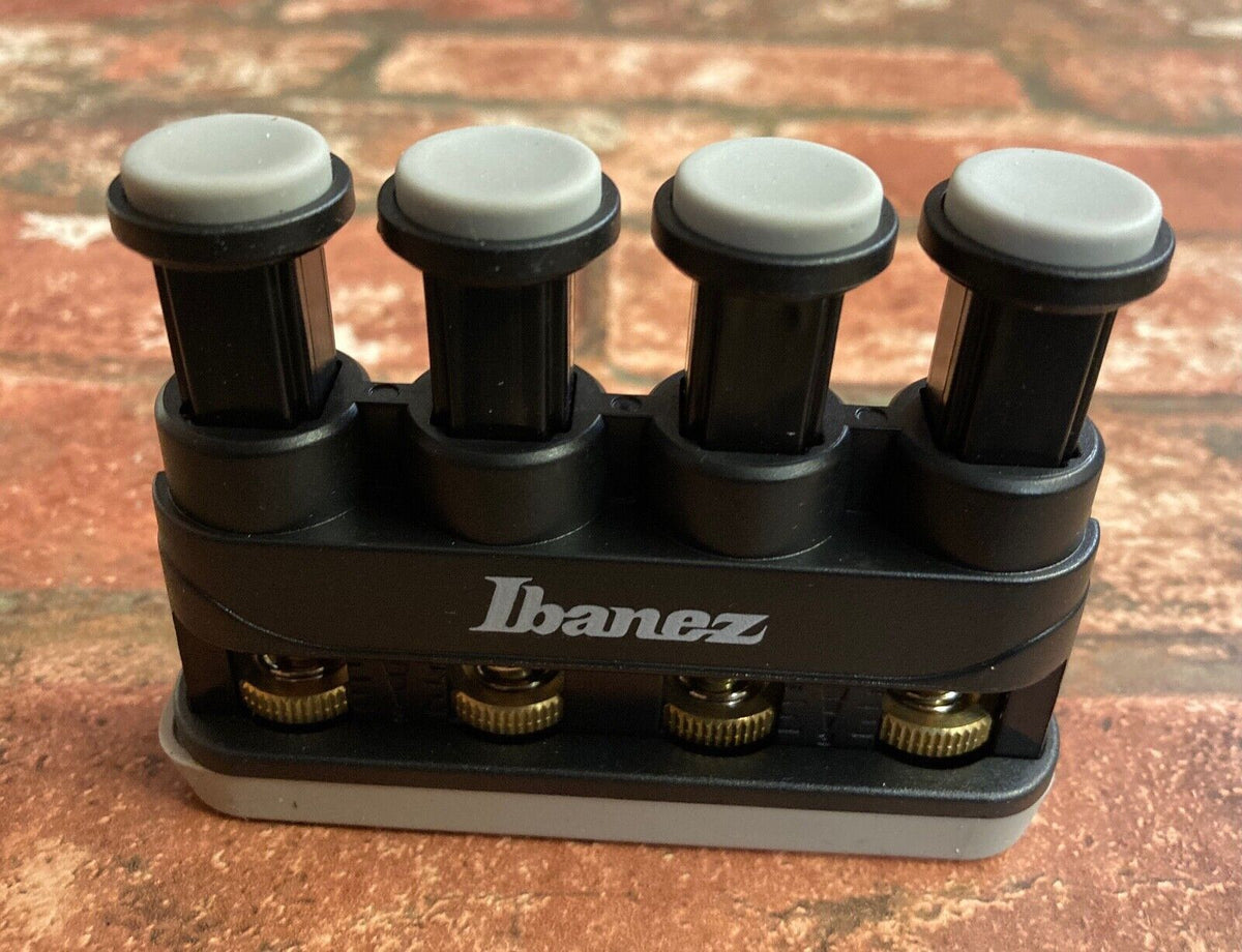 Ibanez Guitar Finger Trainer Exerciser, Adjustable Tension 4lb - 7lb ...