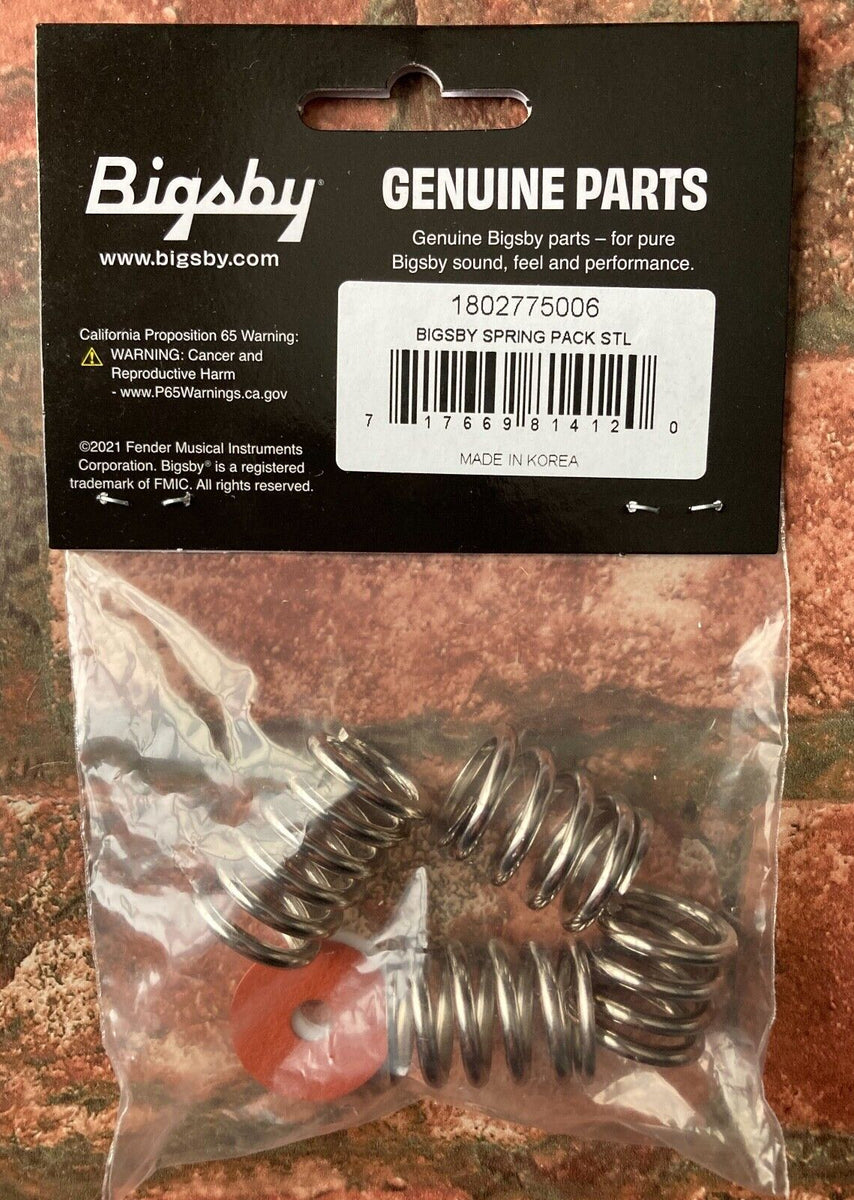 Bigsby Spring and Washer Pack in Steel – Saint Guitars